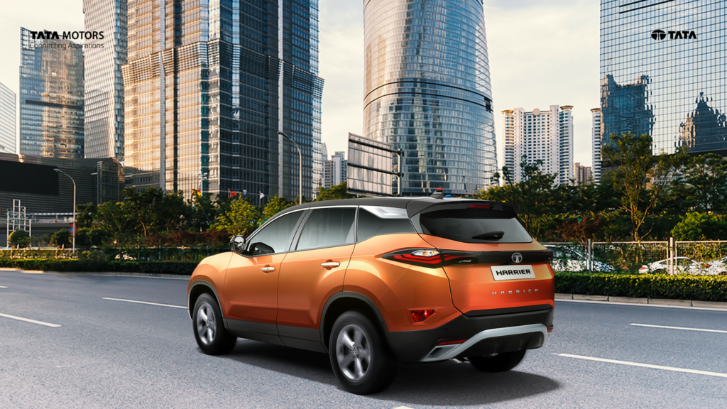 Tata Harrier SUV Gets Dual Tone Paint Scheme!