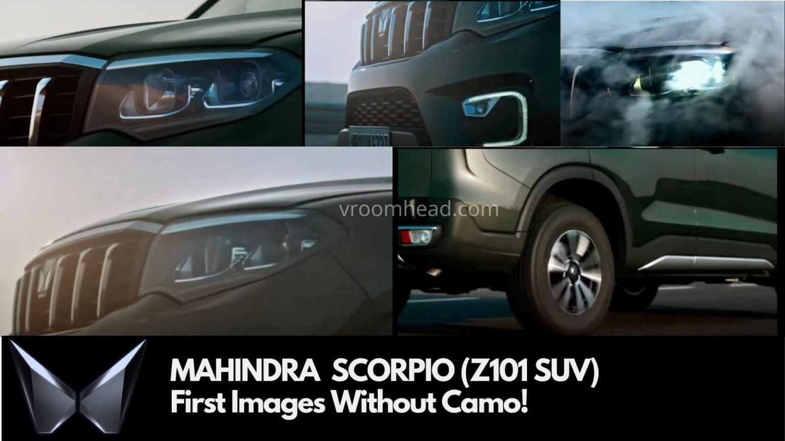 Mahindra Scorpio (Z101) Teased Without Camo [Watch Video]