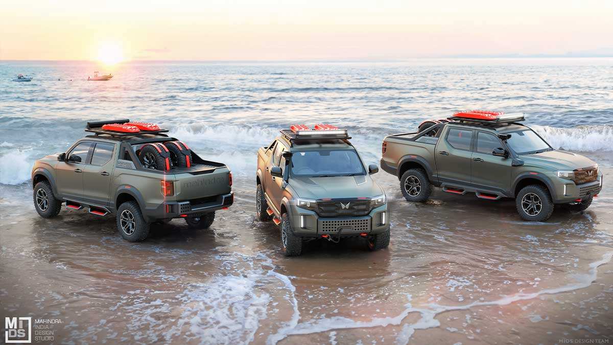 Mahindra Global Pickup Concept (Z121) Revealed In South Africa