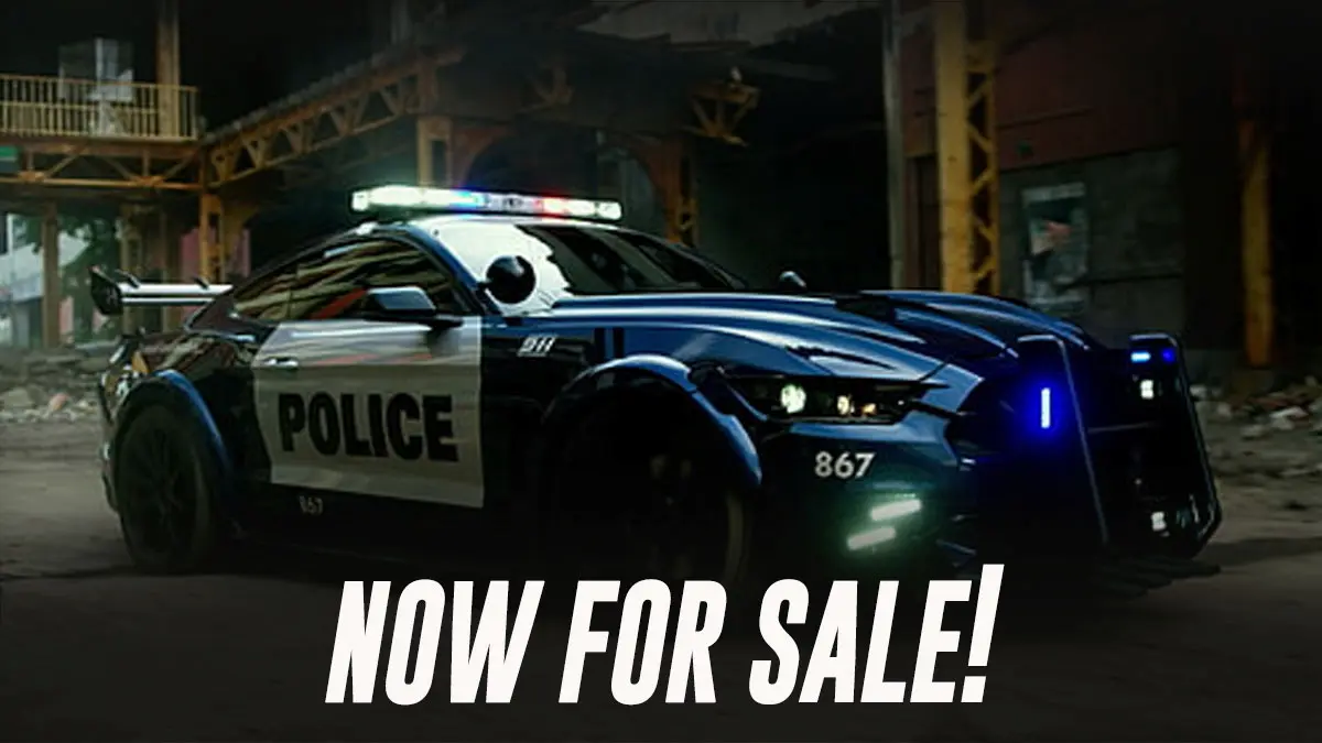 Transformers: The Last Knight's Ford Mustang Barricade Is Now For Sale